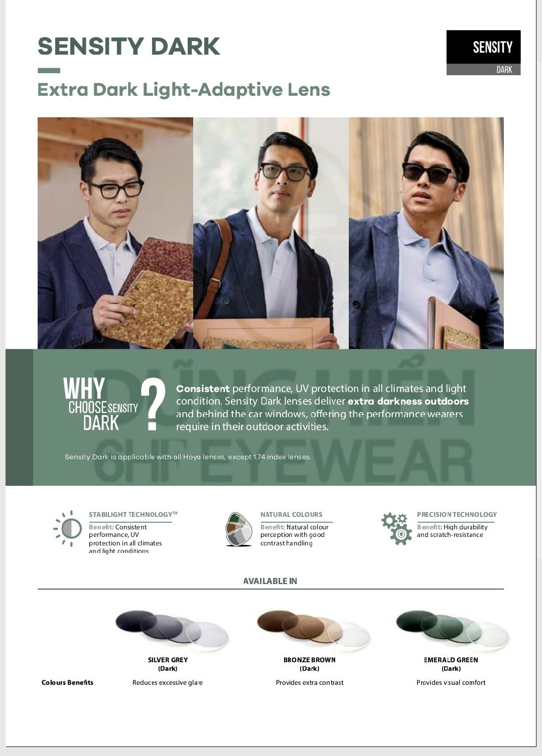 HOYA NULUX EP Đơn tròng phẳng 2 mặt - Double aspherical single vision ...