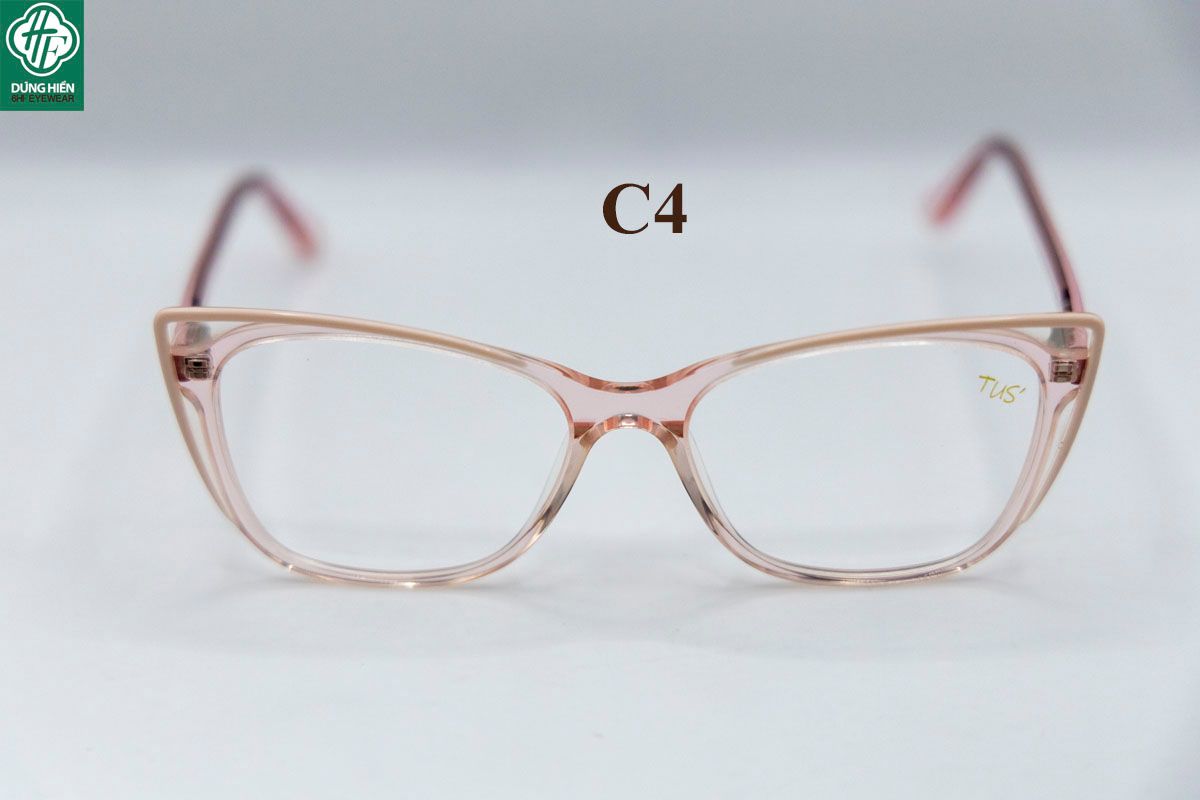 Gọng Nhựa Tus Mắt Mèo 904_Cat Eye Acetate Frames – DŨNG HIỂN 6HF EYEWEAR
