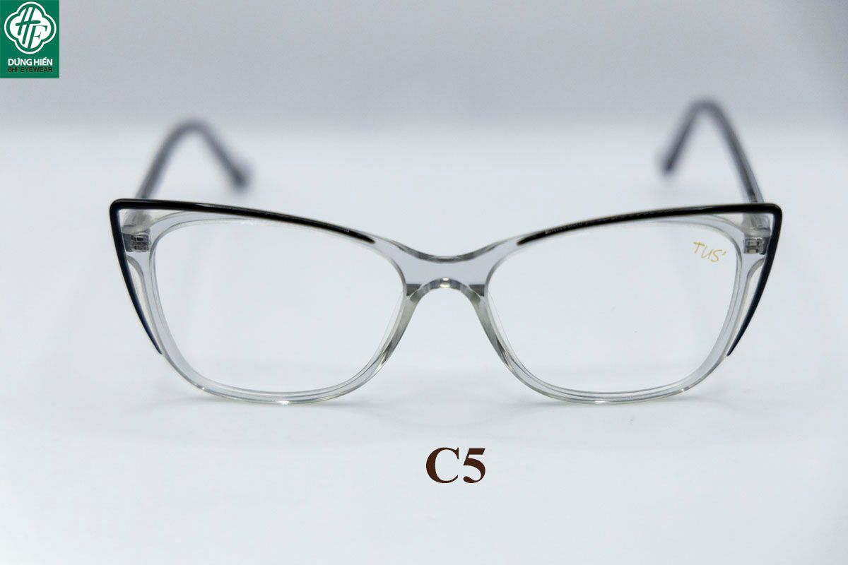 Gọng Nhựa Tus Mắt Mèo 904_Cat Eye Acetate Frames – DŨNG HIỂN 6HF EYEWEAR