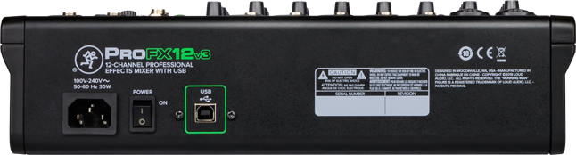 MACKIE PRO FX 12 v3 Mixer analog – nhacvietdts