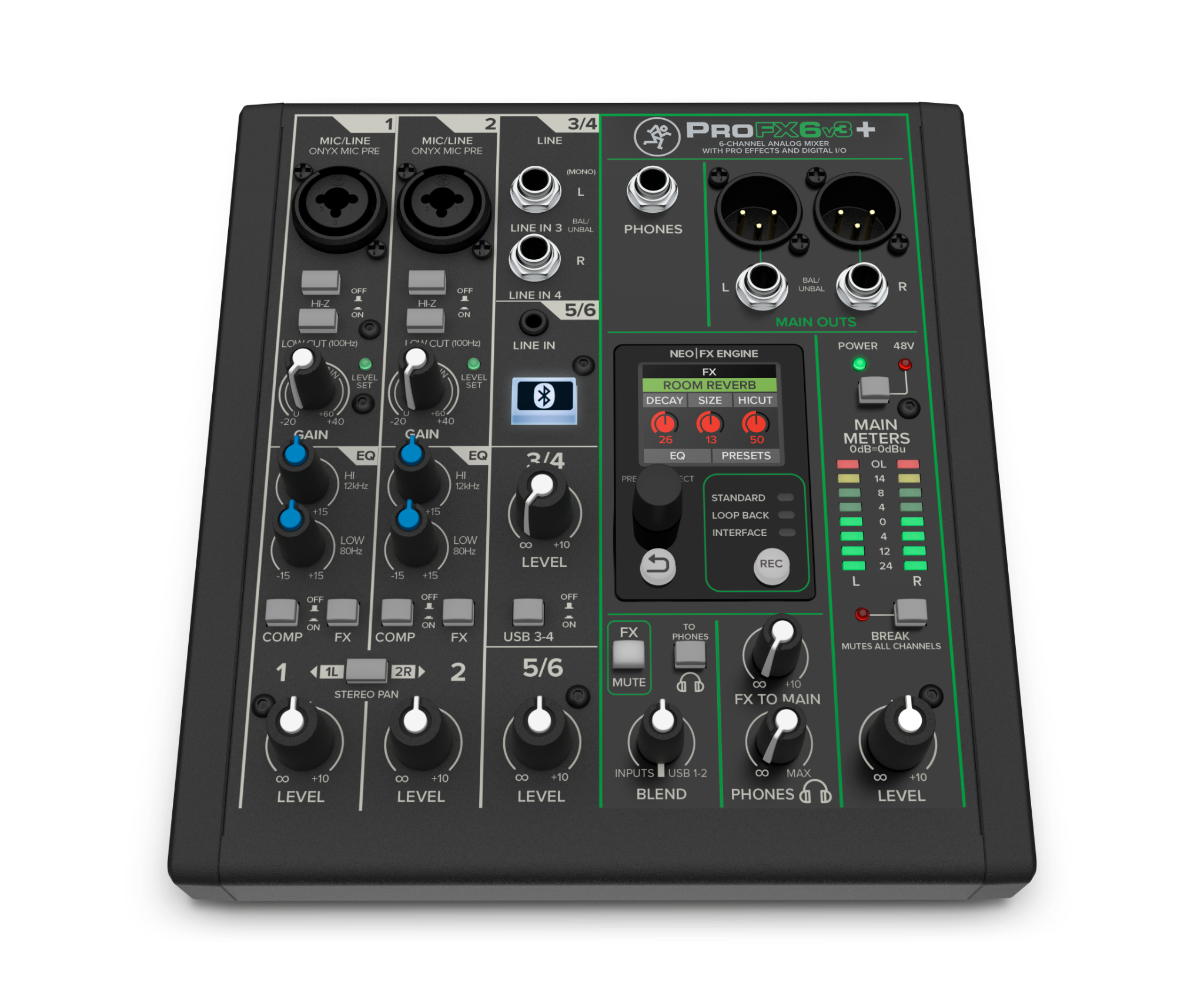 MACKIE PRO FX 6 v3 + plus Mixer analog – nhacvietdts
