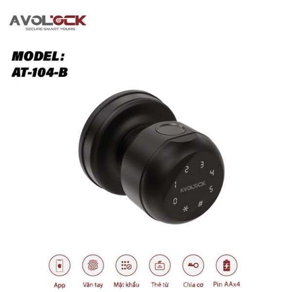 Khóa cửa thông minh Avolock AT-104-B – BOSCH-KITCHEN