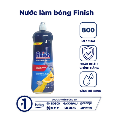 NƯỚC LÀM BÓNG FINISH 800ML CHÍNH HÃNG – BOSCH-KITCHEN