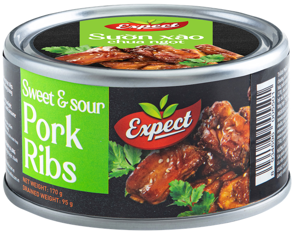 Sweet & sour pork ribs – Halong Canned Food Joint Stock Corporation