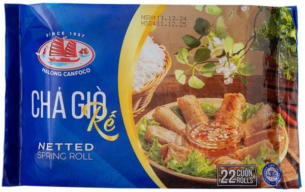 Netted spring roll – Halong Canned Food Joint Stock Corporation
