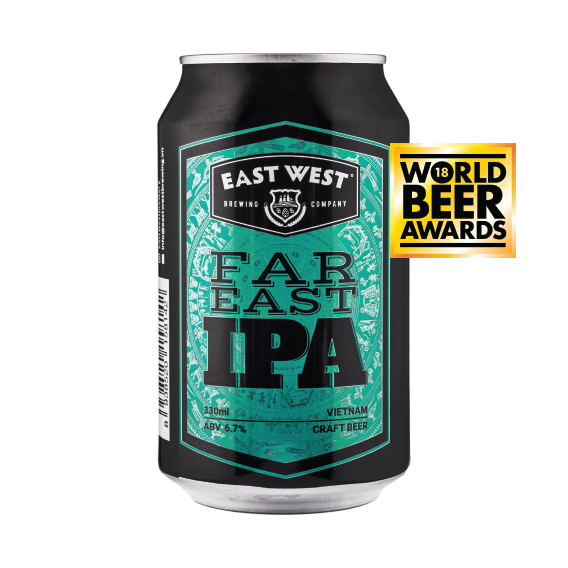 Bia lon 330ml - East West IPA – ShopBiaNgon