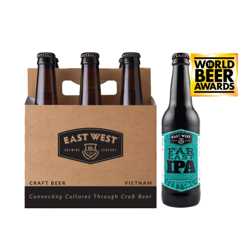 Bia chai 330ml - East West IPA – ShopBiaNgon