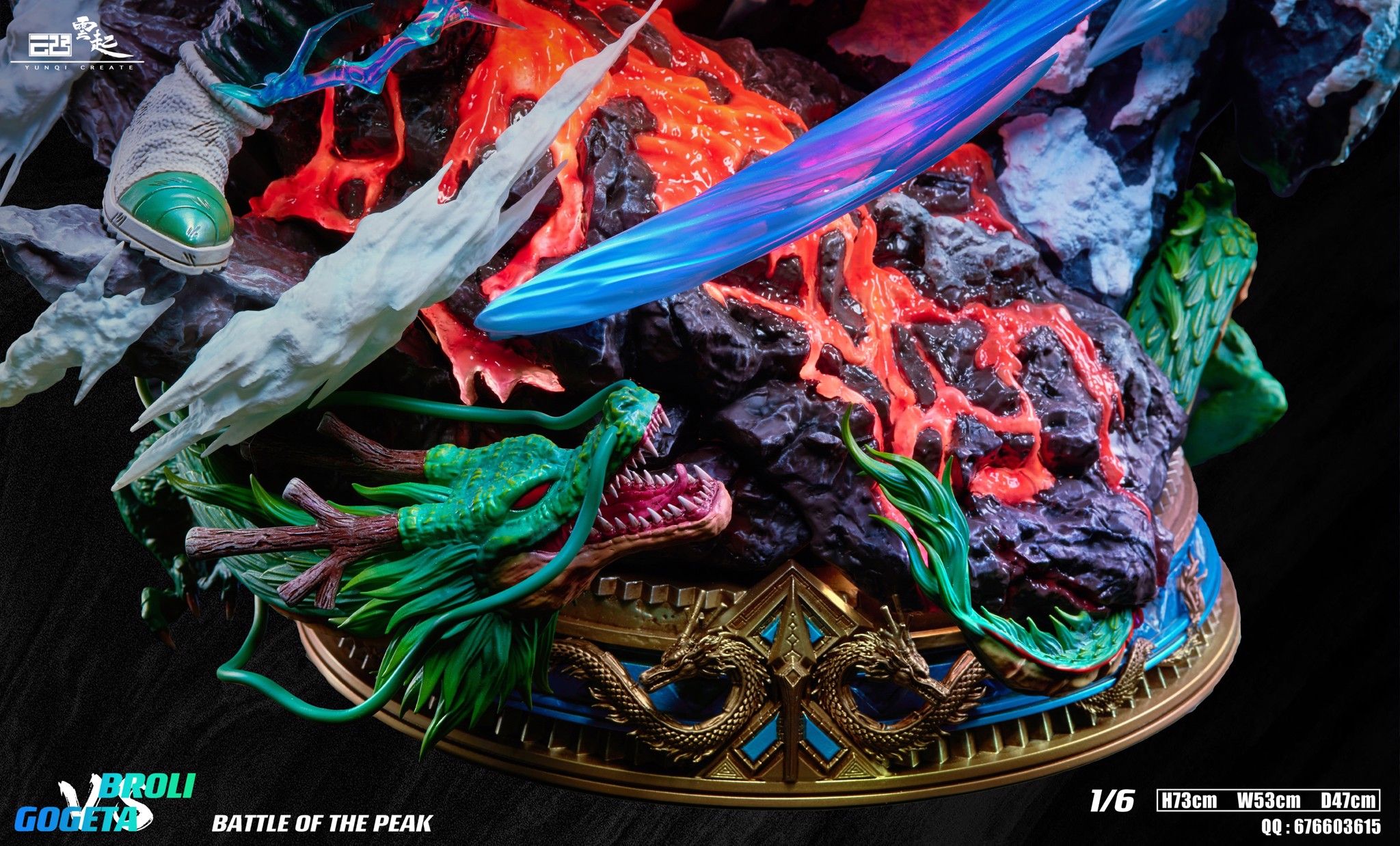 Broly vs Gogeta - Dragon Ball - Yunqi Studio – NZ Toys