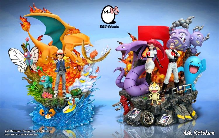 Ash Ketchum - Pokemon - EGG Studio – NZ Toys