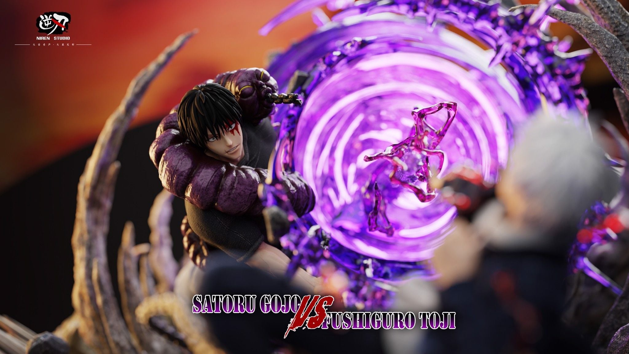 Gojo Satoru vs Toji Fushigiro - Jujutsu Kaisen - Niren Studio – NZ Toys
