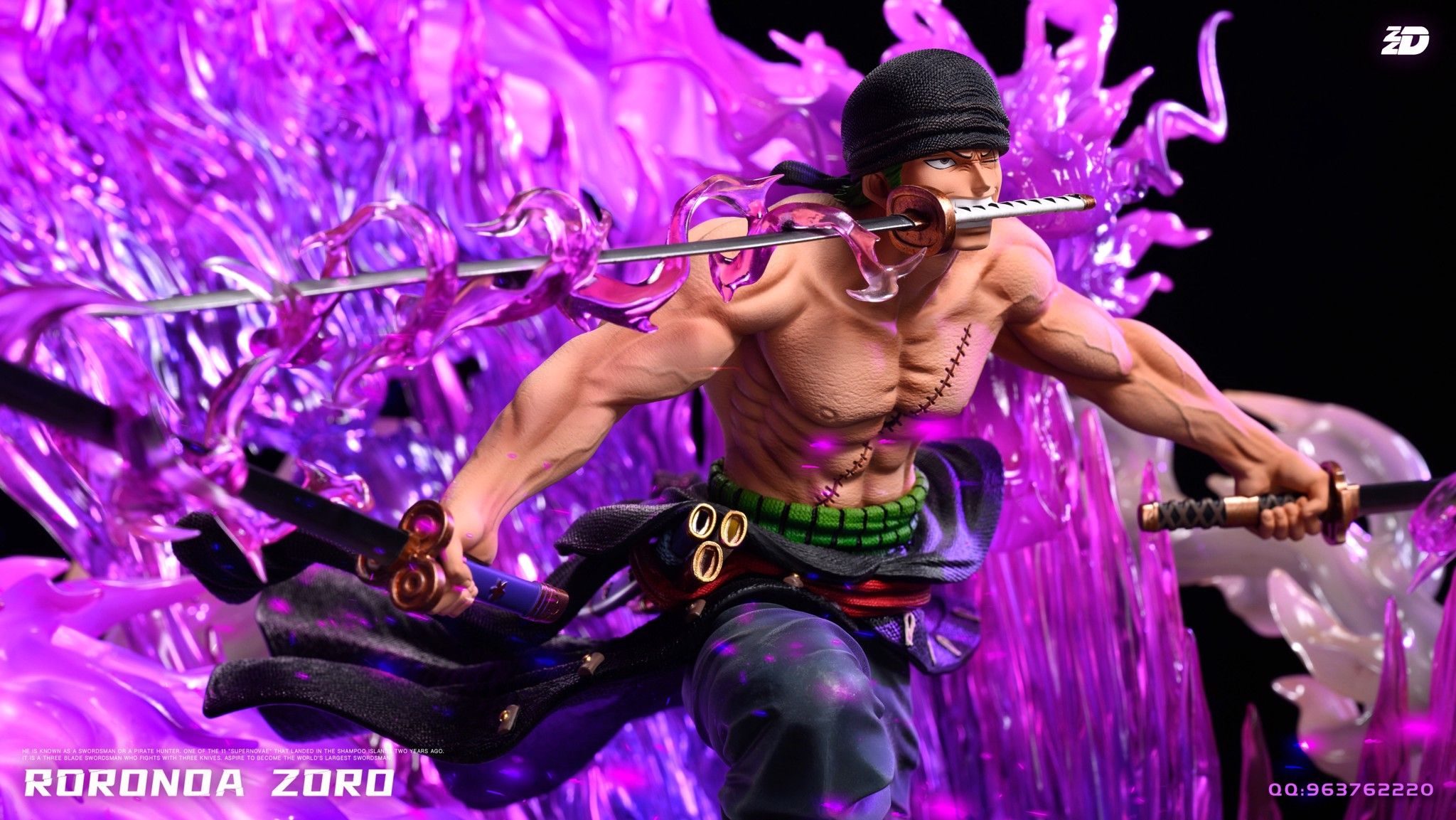 Roronoa Zoro - One Piece - ZZDD Studio – NZ Toys