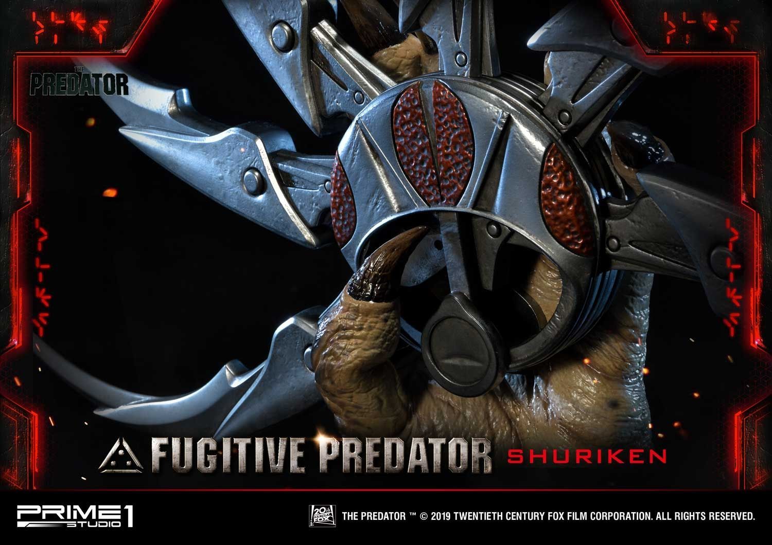 Fugitive Predator Shuriken - The Predator - Prime 1 Studio (LSTPR-03 ...