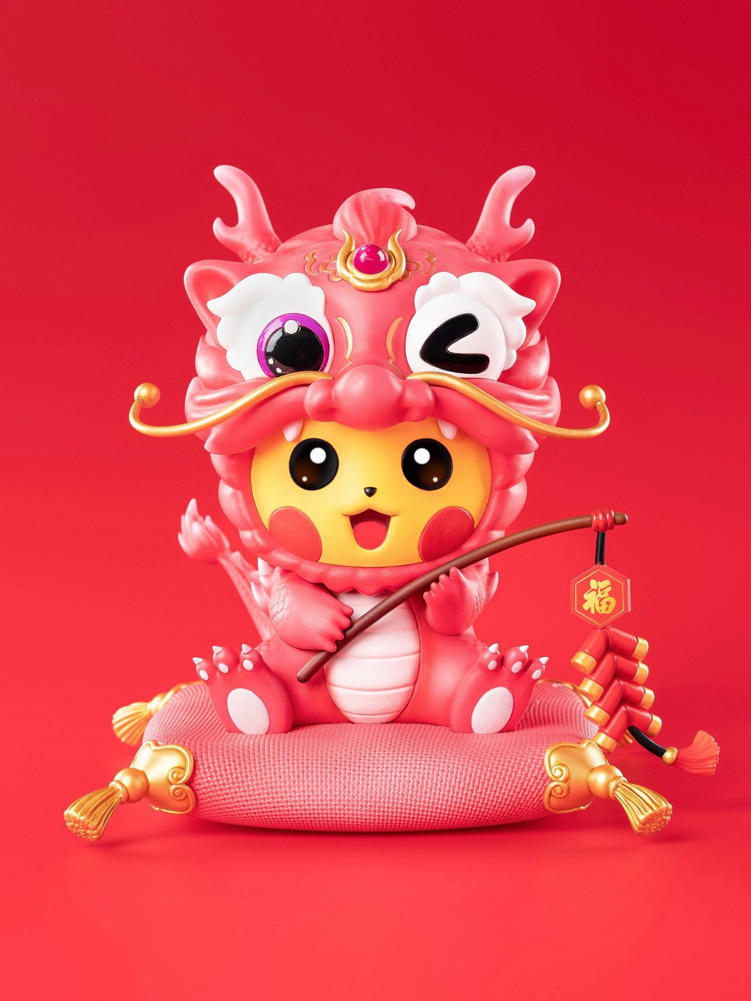 Pikachu Chinese New Year - Pokemon - Block Man Studio – NZ Toys