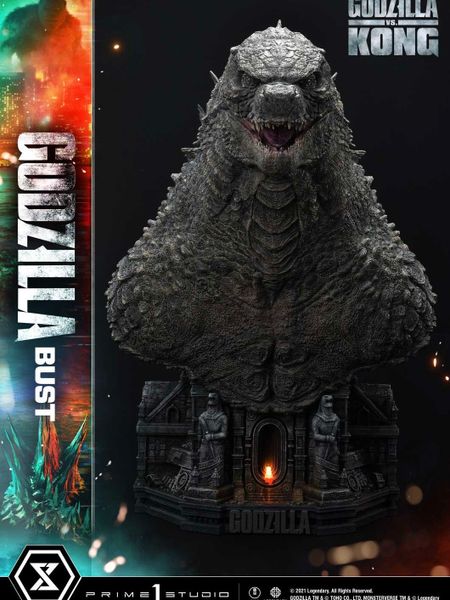 Godzilla Bust - Godzilla vs Kong - Prime 1 Studio (LSGVK-01S) – NZ Toys