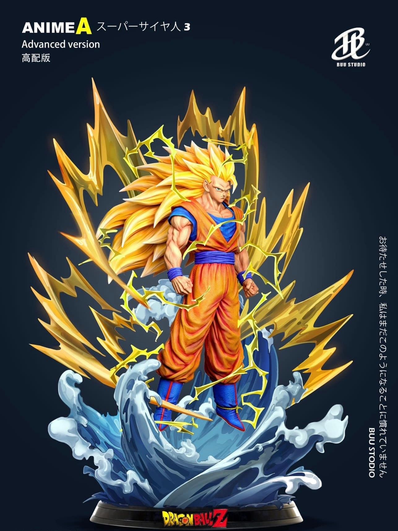 Son Goku SSJ3 - Dragon Ball - Buu Studio – NZ Toys