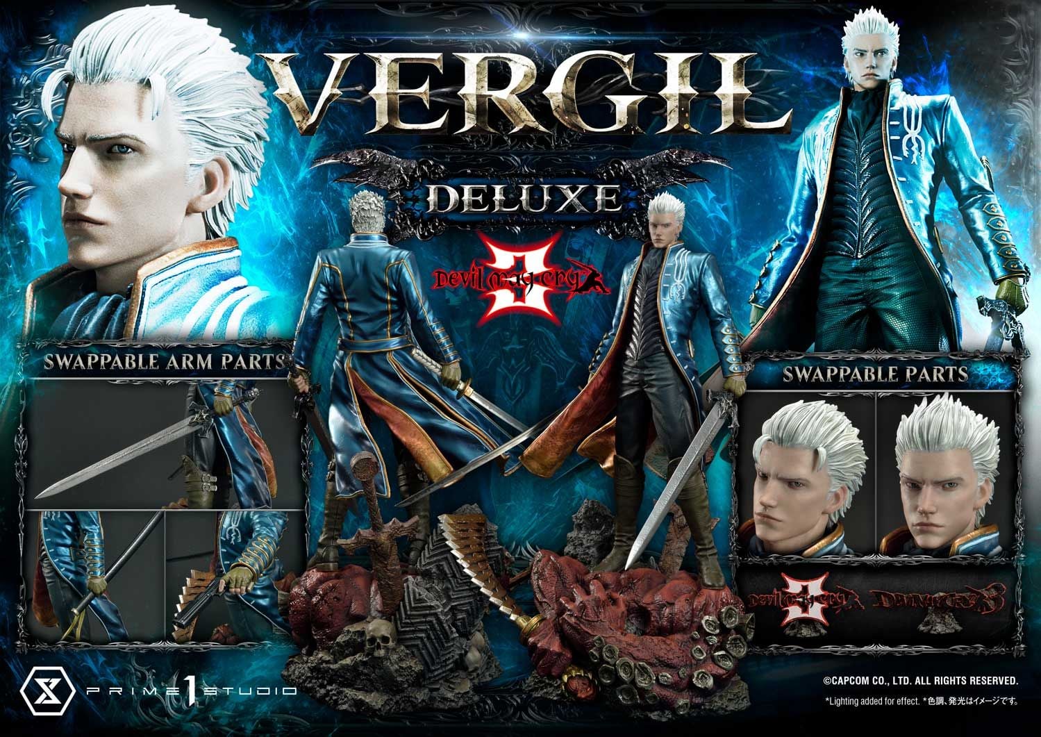Vergil DMC3 - Devil May Cry - Prime 1 – NZ Toys