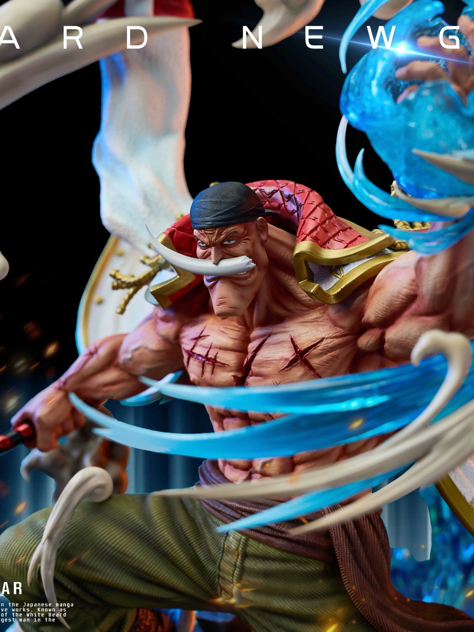 Edward Newgate - One Piece - Magic Book Studio – NZ Toys