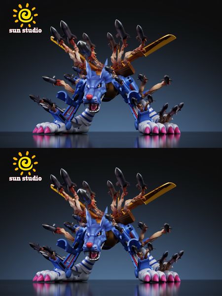 Metal Garurumon - Digimon - SUN Studio – NZ Toys