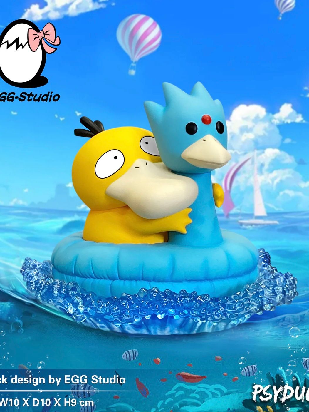 Golduck & Psyduck - Pokemon - EGG Studio – NZ Toys