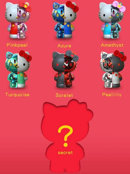 Blindbox Mecha Hello Kitty Vol 1 - LAM Toys – NZ Toys