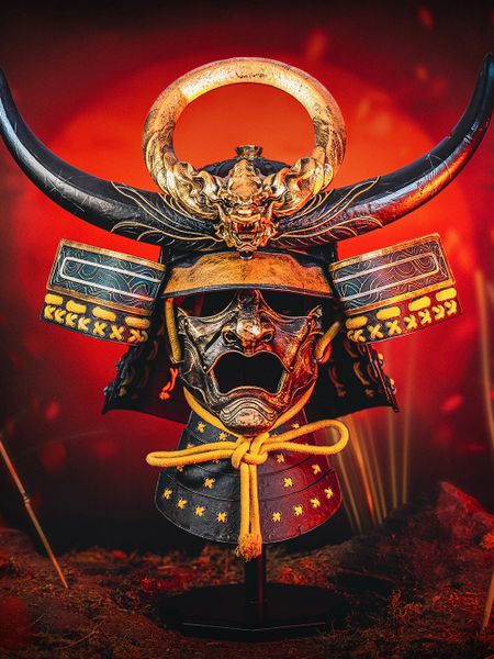 Yasuke Helmet 1/1 - Assassin’s Creed Shadows - PureArts – NZ Toys