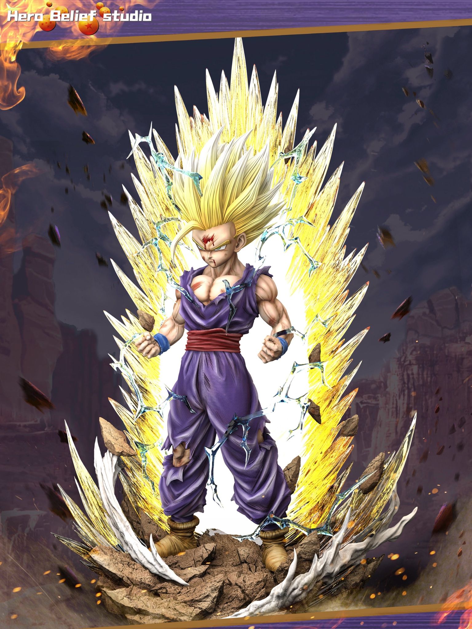 Gohan SSJ - Dragon Ball - Hero Belief Studio – NZ Toys