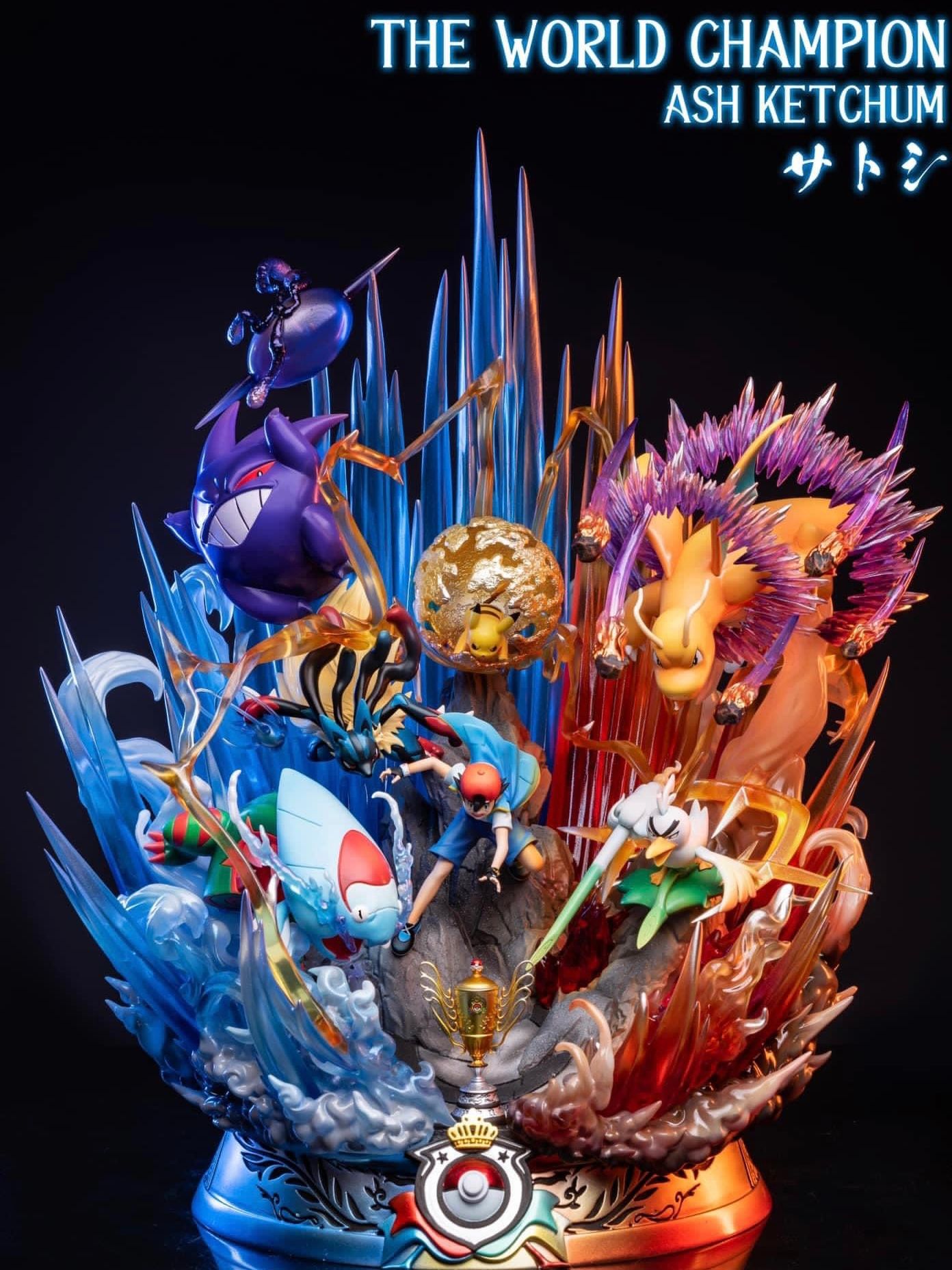 Ash Ketchum - The World Champion - PC House – NZ Toys