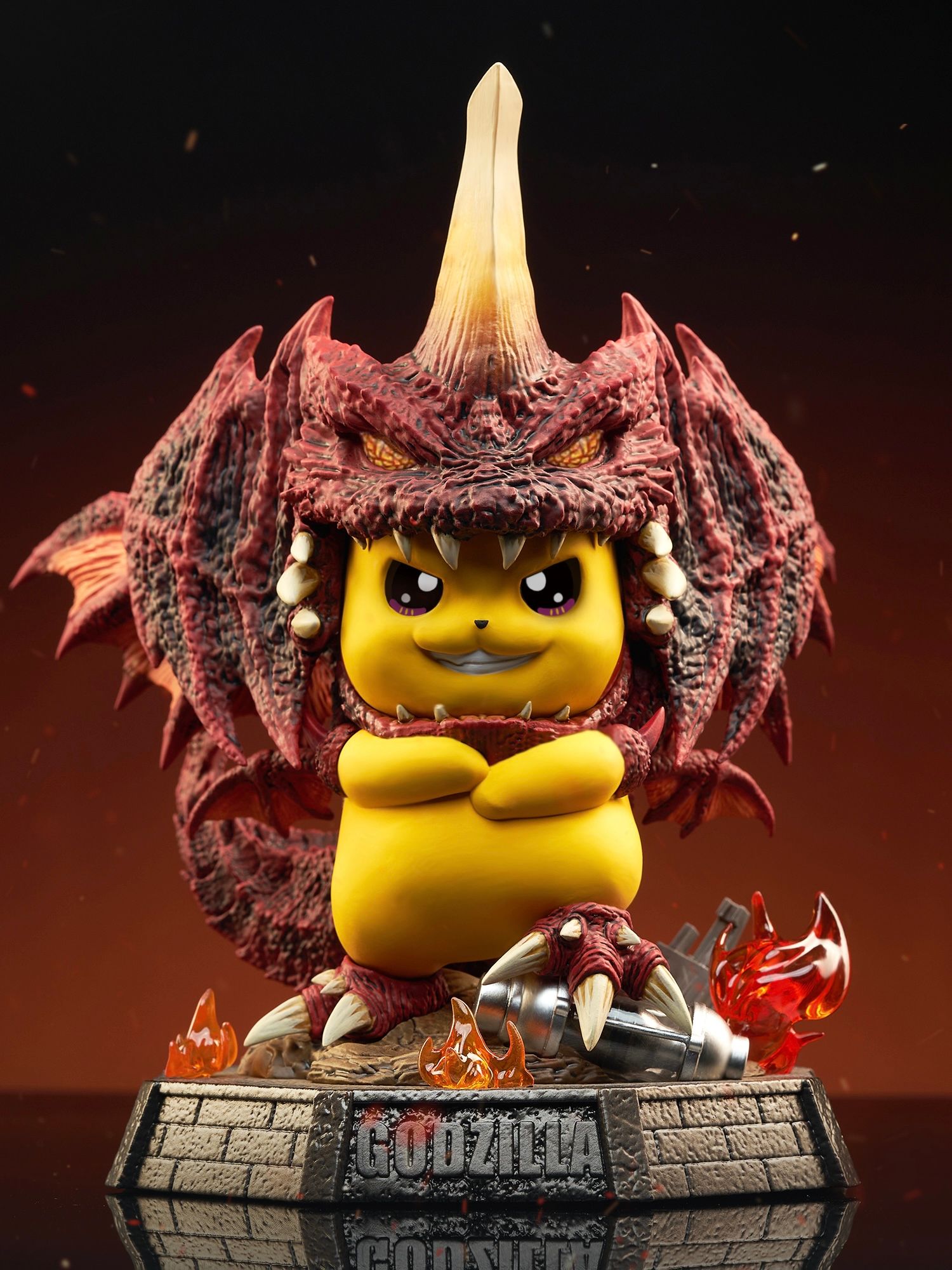 Pikachu Cos Destoroyah - Pokemon - Hard Shell Studio – NZ Toys
