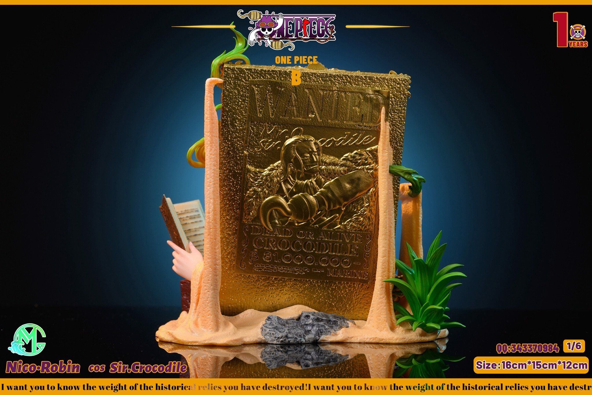 Nico Robin Cros Crocodile - One Piece - GM Studio – NZ Toys