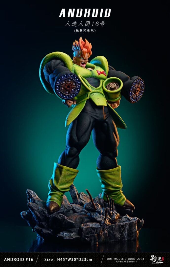 Android 16 - Dragon Ball - DMS Studio – NZ Toys