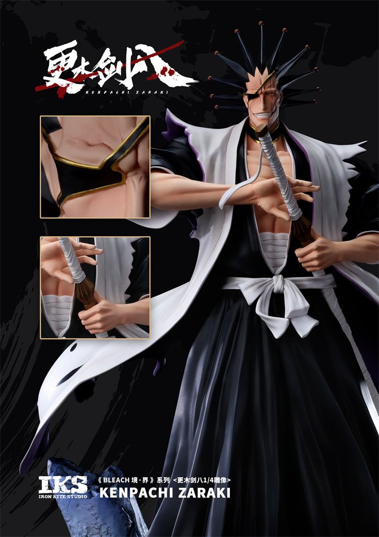 Kenpachi Zaraki - Bleach - Iron Kite Studio – NZ Toys