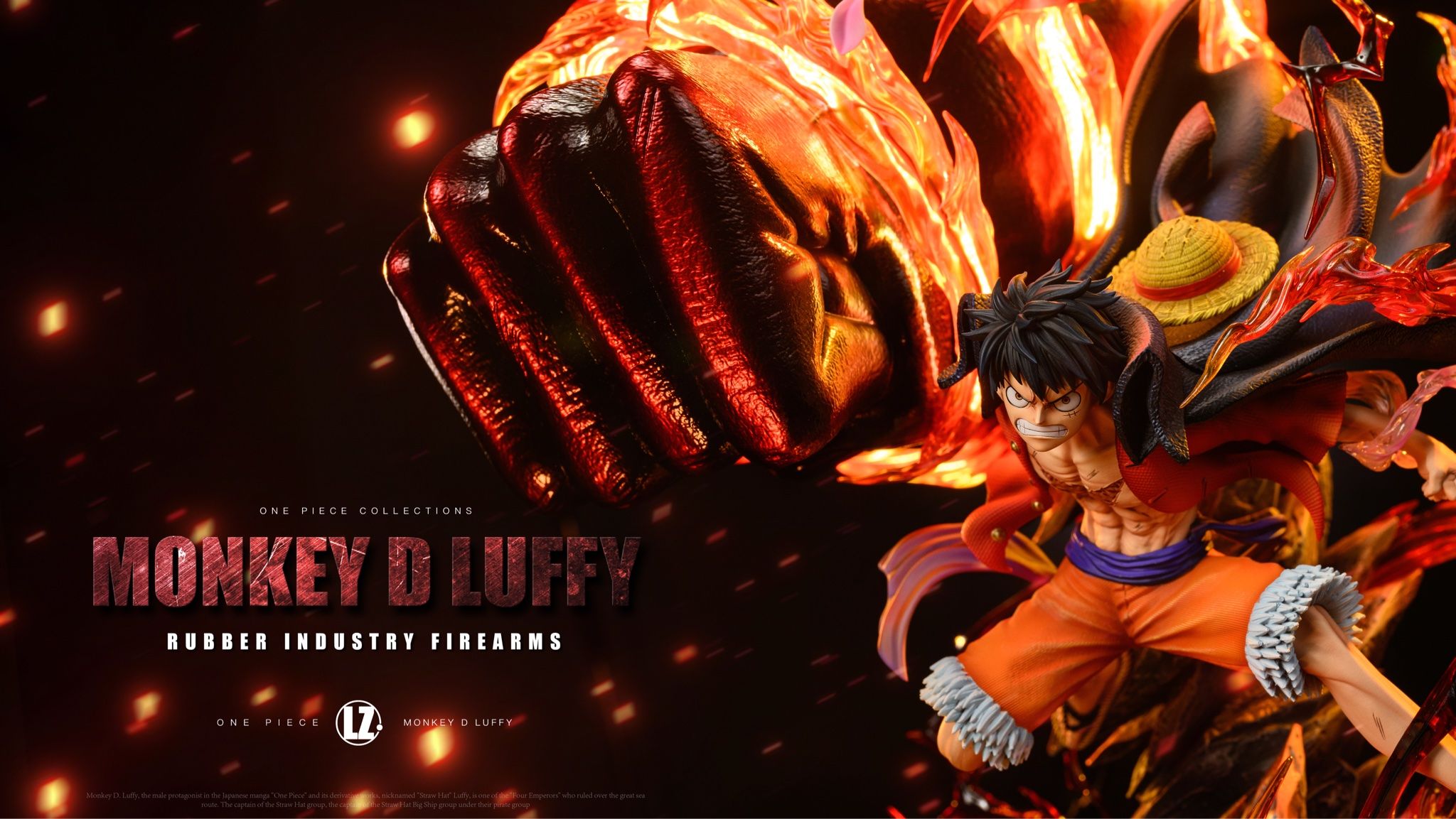 Luffy Red Roc - One Piece - LZ Studio – NZ Toys