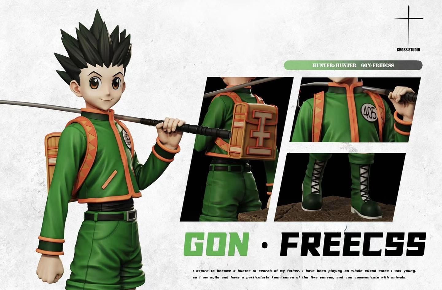 Gon Freecss - Hunter x Hunter - Cross Studio – NZ Toys