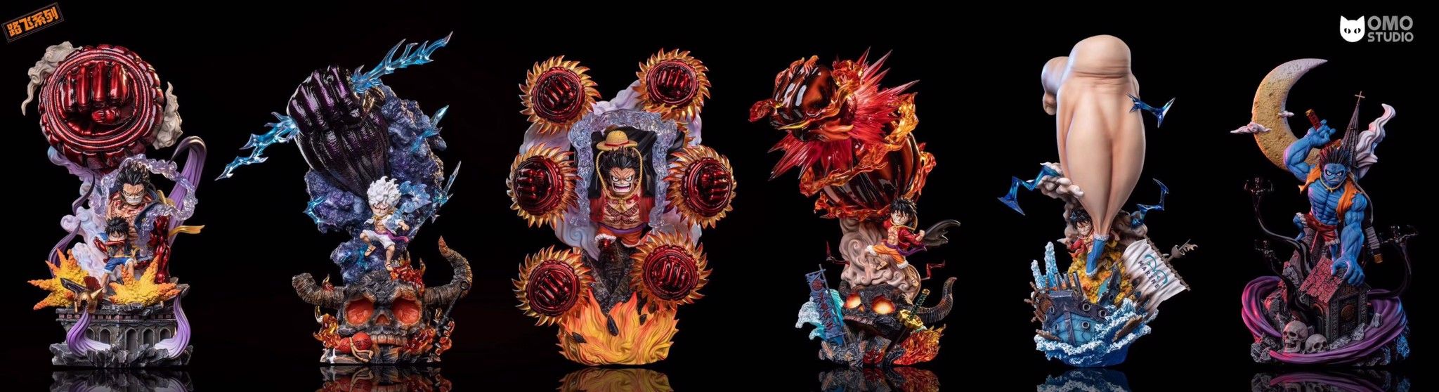 Luffy Red Roc - One Piece - OMO Studio – NZ Toys