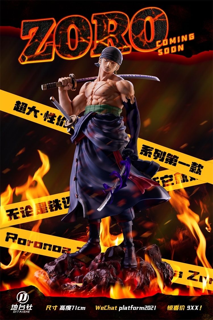 Roronoa Zoro - One Piece - Ditaishe Studio – NZ Toys