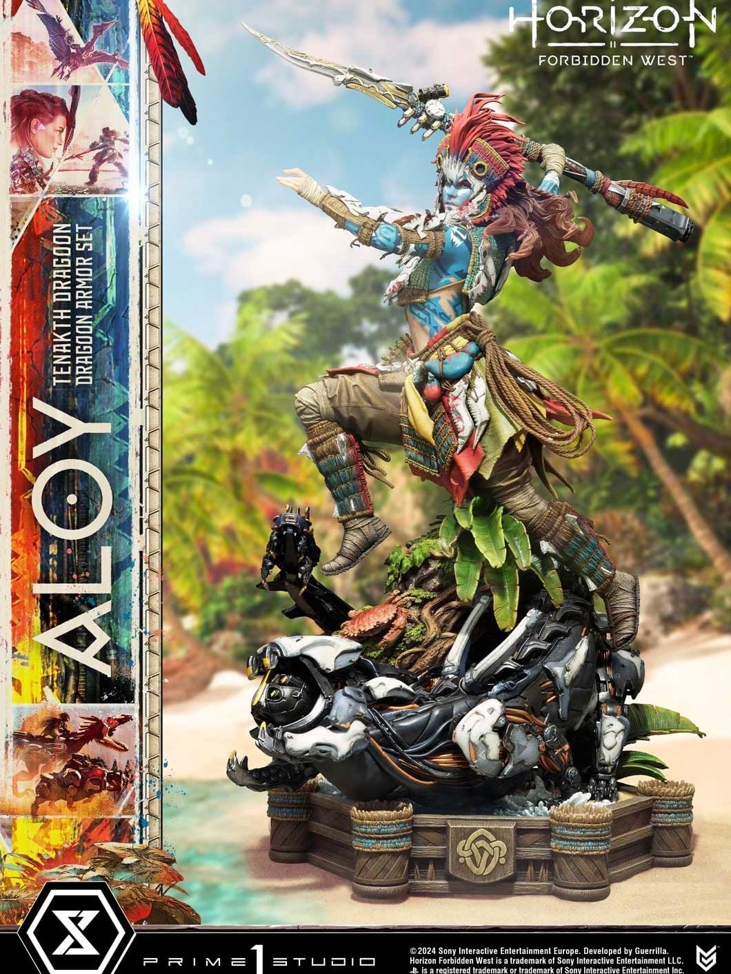 Aloy Tenakth Dragoon Armor Set Bonus Version - Horizon Forbidden West ...