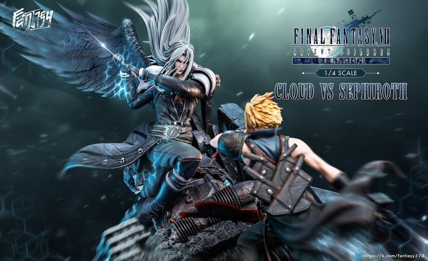 Sephiroth vs Cloud - Final Fantasy VII - Fantasy Studio – NZ Toys