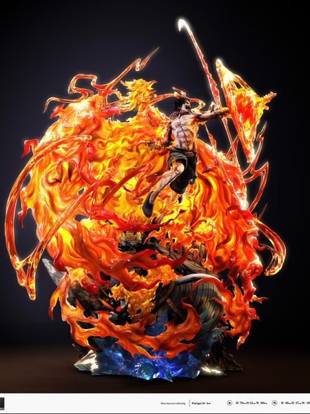 Fire Phoenix Ace - One Piece - Last Sleep Studio – NZ Toys