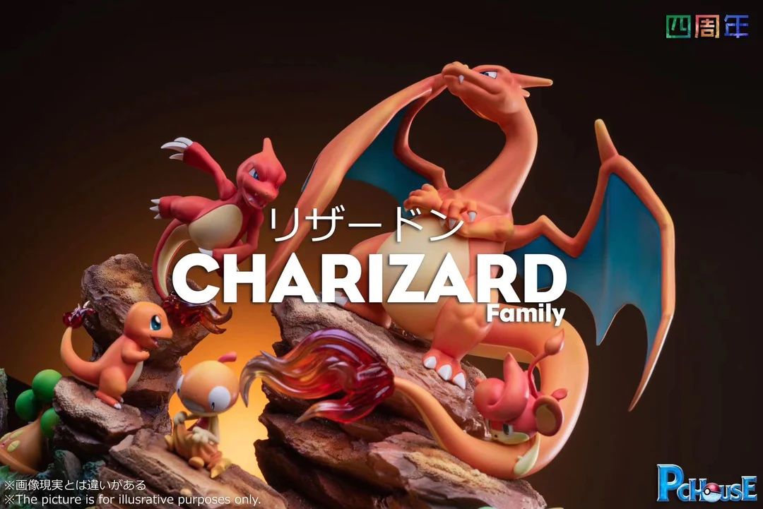 Charizard Family - Pokemon - PCHouse Studio – NZ Toys