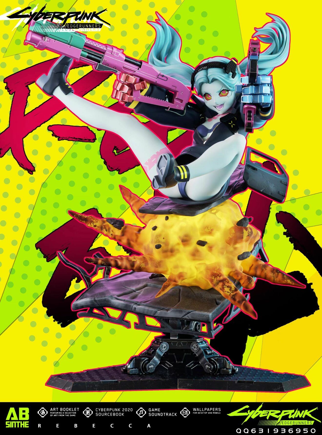 Rebecca Cyberpunk - ABsinthe Studio – NZ Toys Rebecca Cyberpunk - ABsinthe Studio – NZ Toys