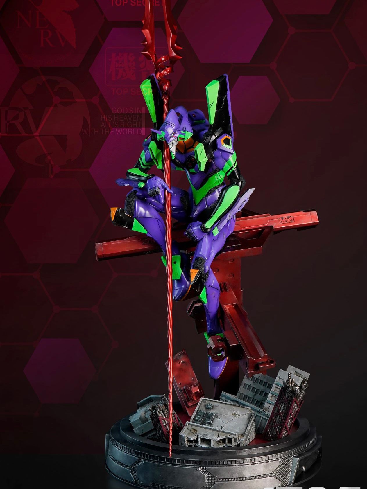 EVA 01 - Evangelion - 1998 Studio – NZ Toys