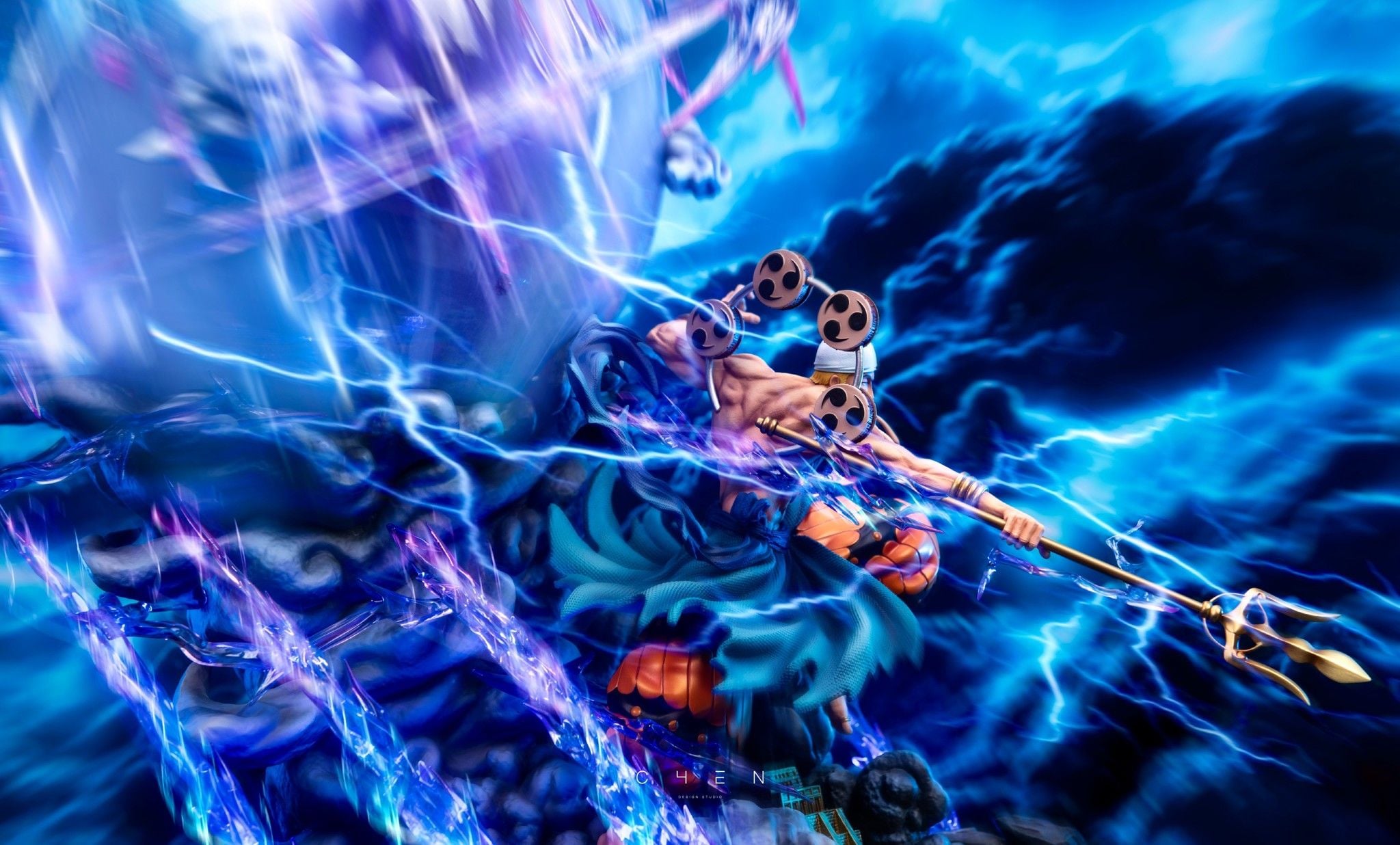 Enel God Thunder - One Piece - TH Studio – NZ Toys