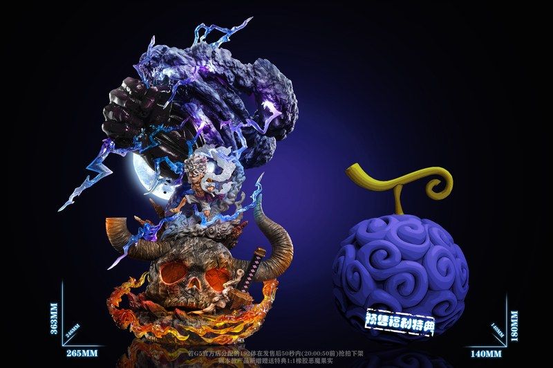 Luffy Gear 5 & Devil Fruit - OnePiece - G5 Studio – NZ Toys