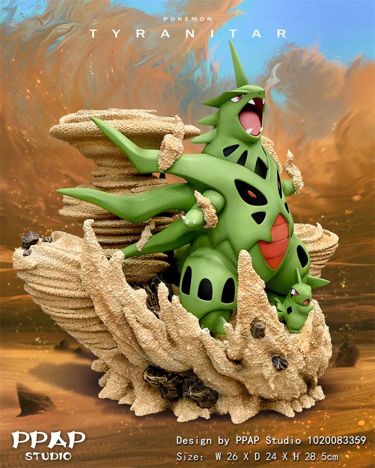 Tyranitar Pokemon - PPAP Studio – NZ Toys