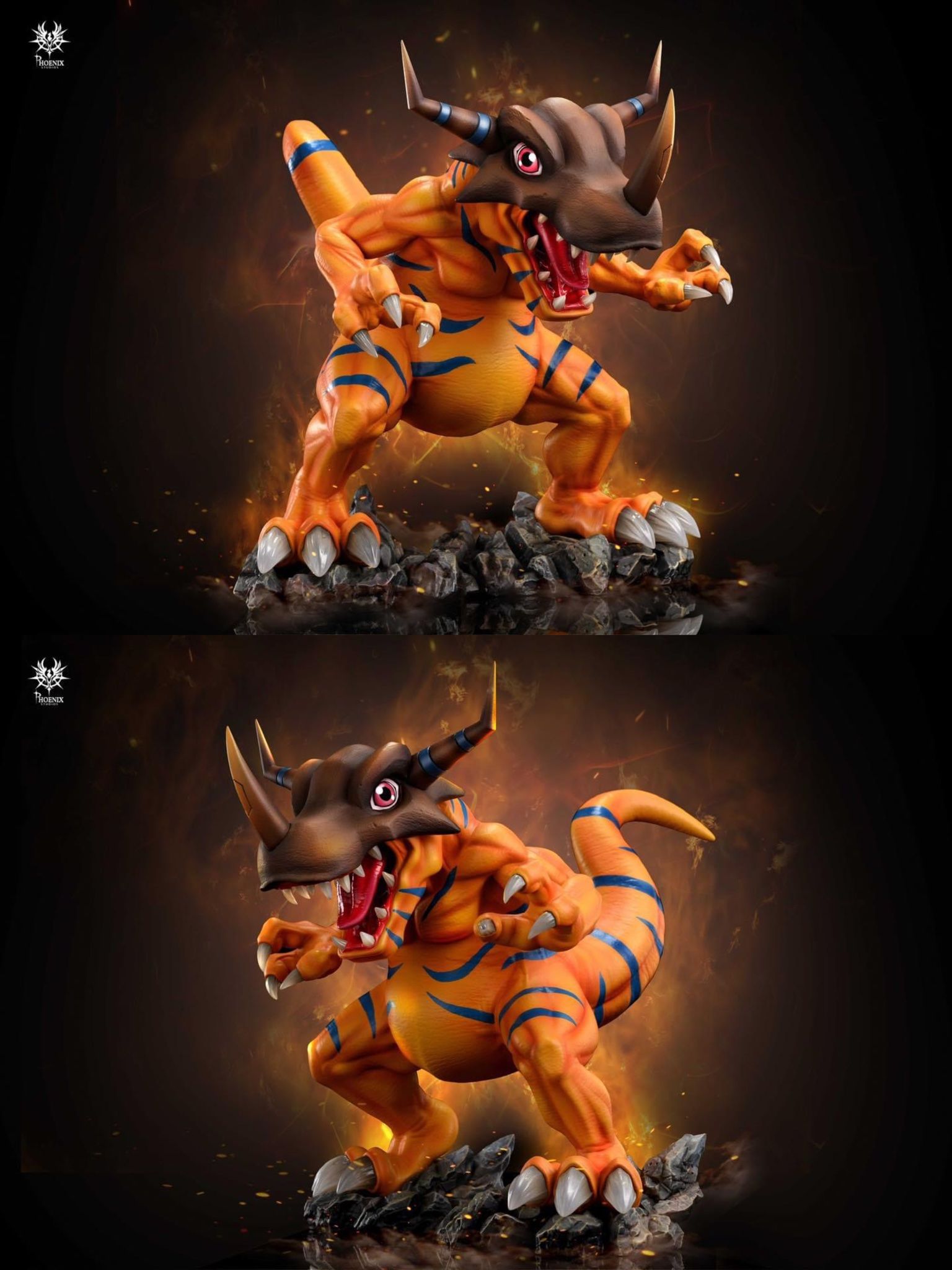 Greymon - Digimon - Phoenix Studio – NZ Toys