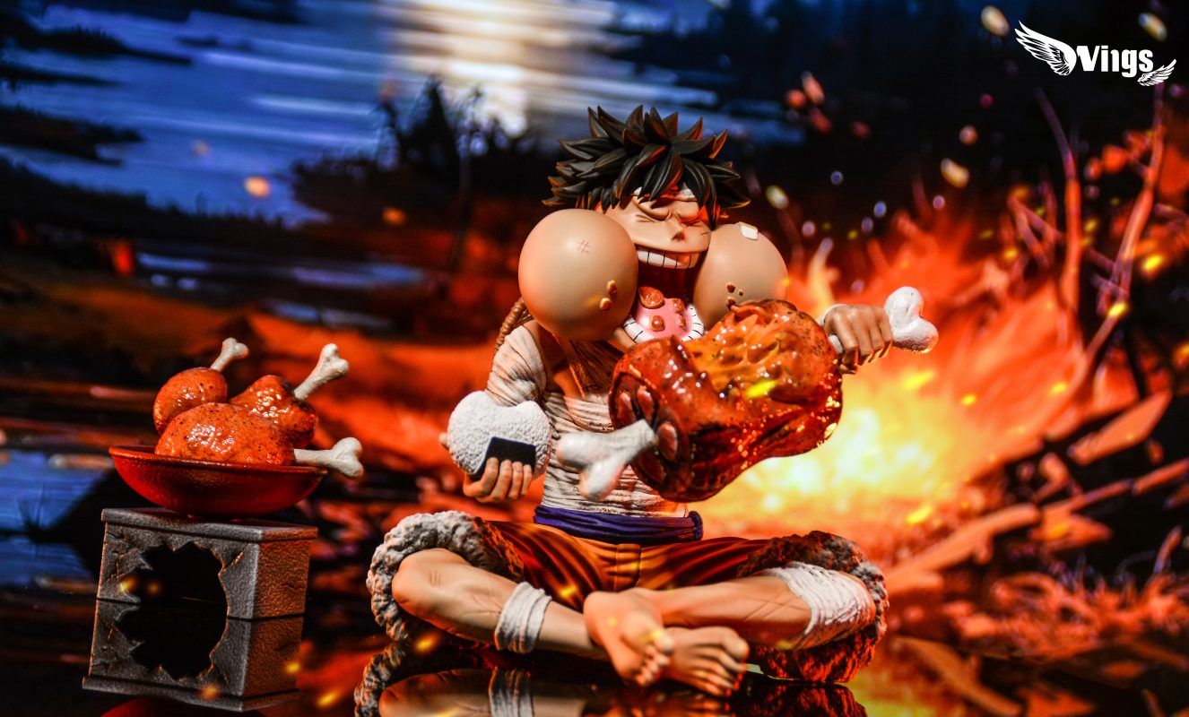 Luffy Eat Meat - One Piece - Wings Studio – NZ Toys