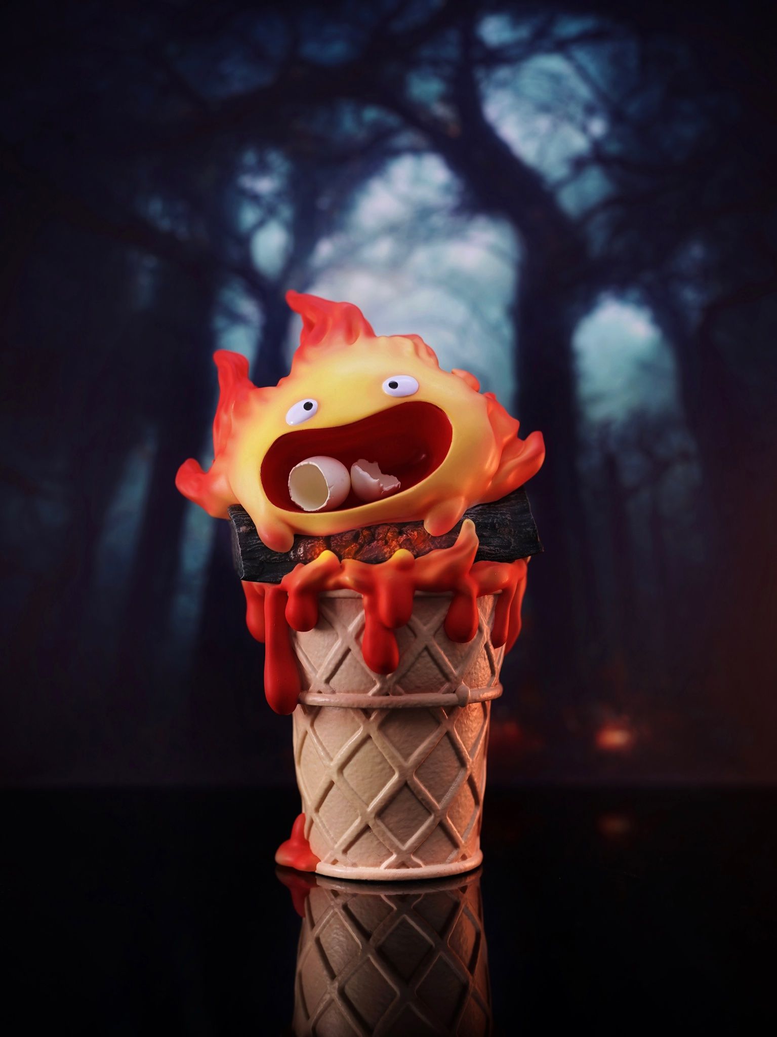 Calcifer Ice Cream - Howl’s Moving Castle - Long Miao Studio – NZ Toys