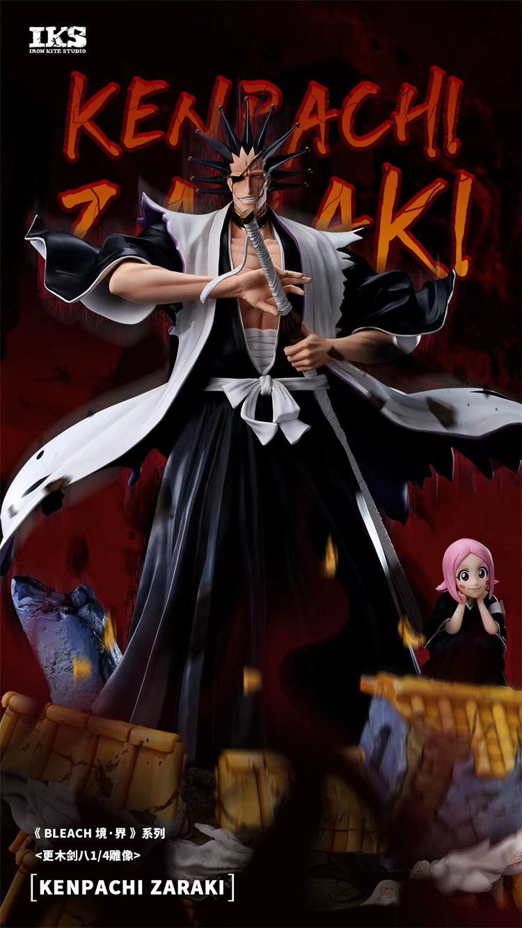 Kenpachi Zaraki - Bleach - Iron Kite Studio – NZ Toys