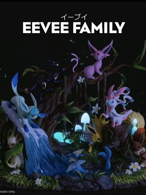 Eevee Family - Pokemon - PcHouse Studio – NZ Toys