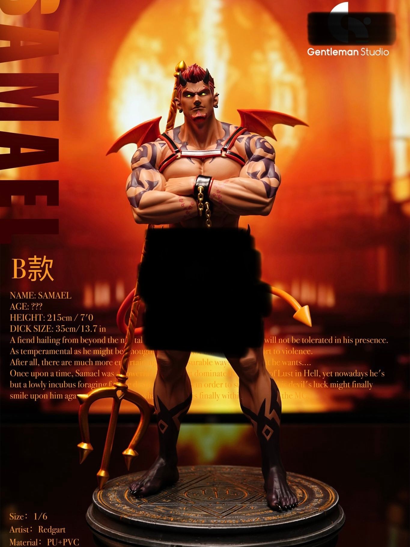 Original Samael NSFW - Gentleman Studio – NZ Toys